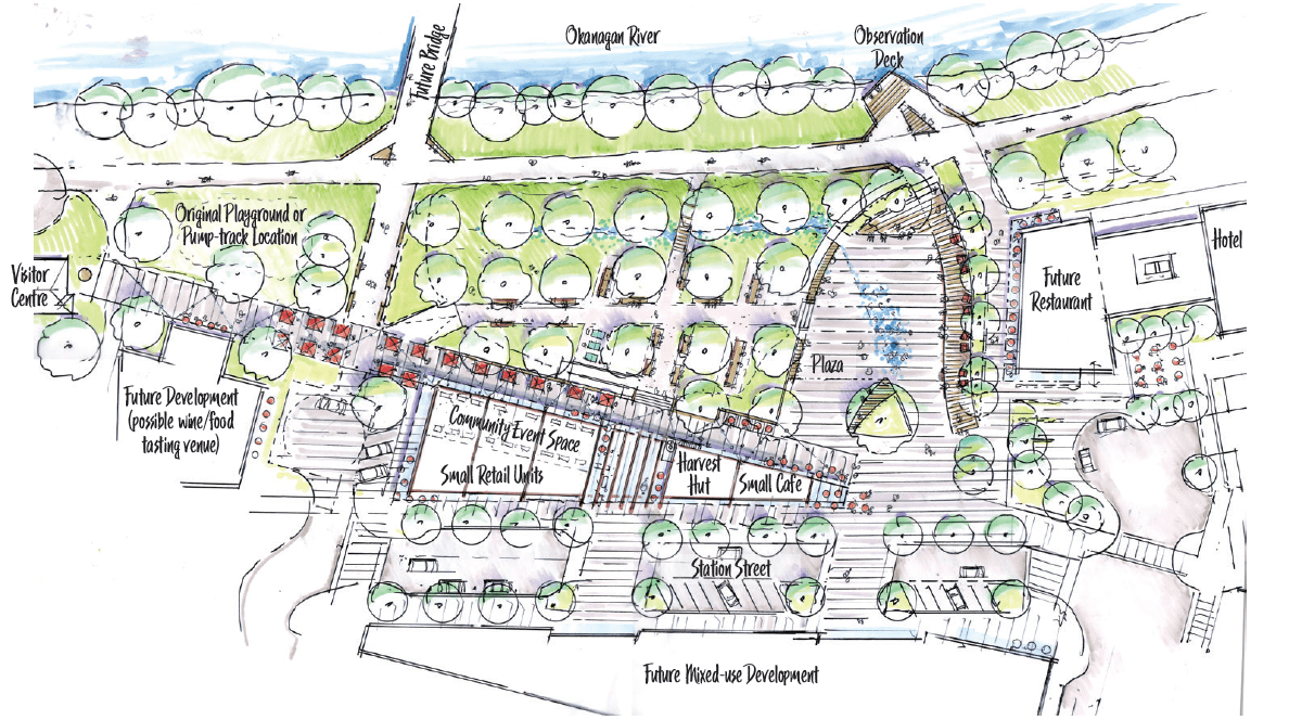 Oliver’s Station Street Plaza Plan Drives Downtown Revitalization ...